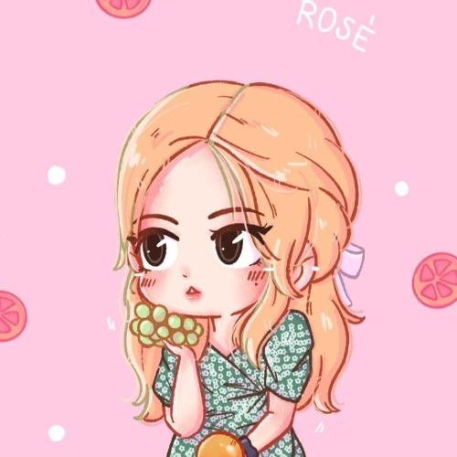 Các ảnh rose chibi với nhiều phong cách và tạo hình độc đáo